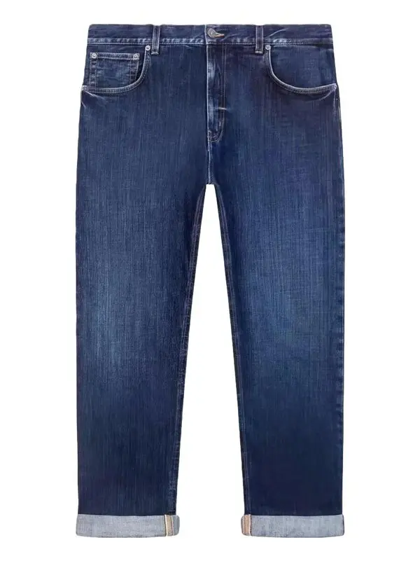 DONDUP Ervin Whiskered Jeans - Blue