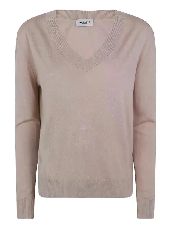 Max Mara V-neck Sweater - Neutrals