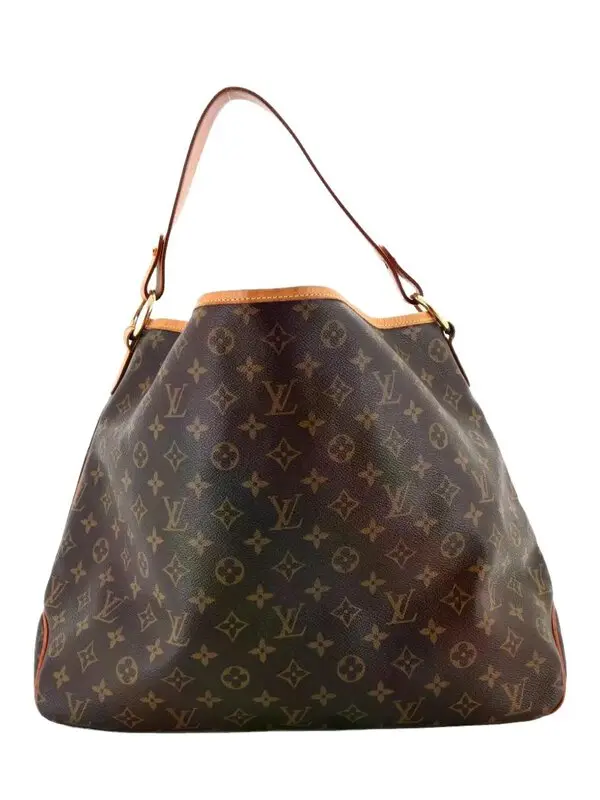 LOUIS VUITTON Monogram Canvas Mm Hobo Bag - Brown
