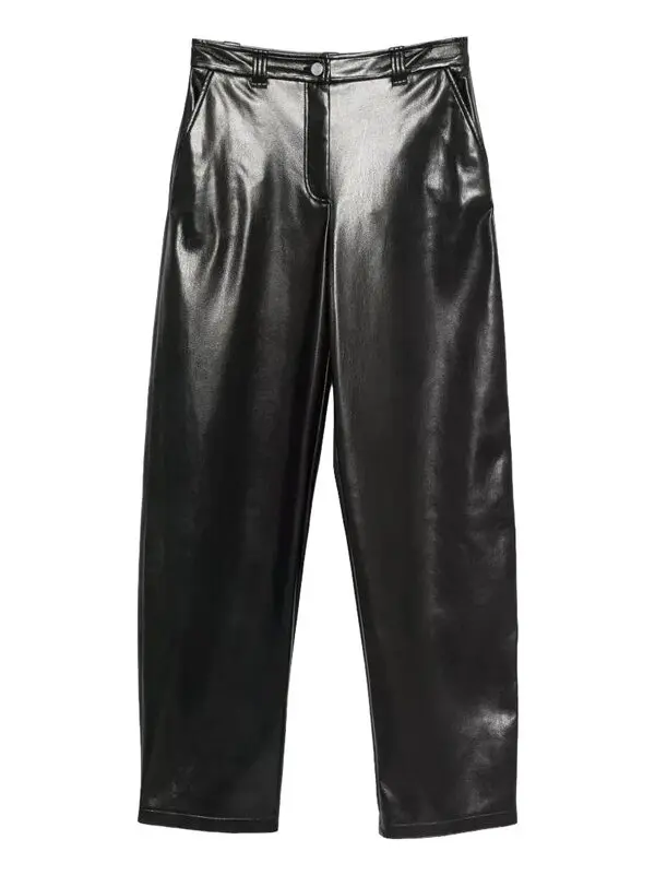 Pinko Belt-loop Pocket Trousers - Black
