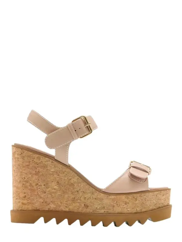 Stella McCartney Platform Sandals - Neutrals