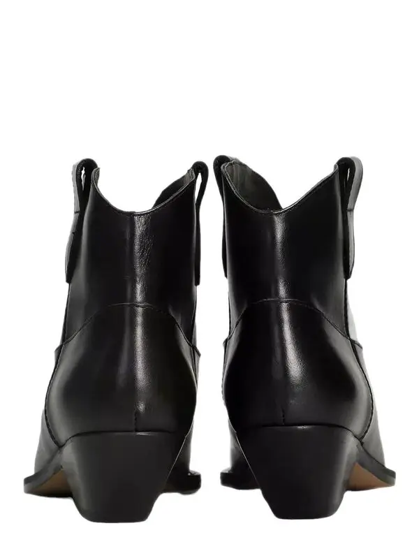 VIA ROMA 15 Pointed-toe Ankle Boots - Black