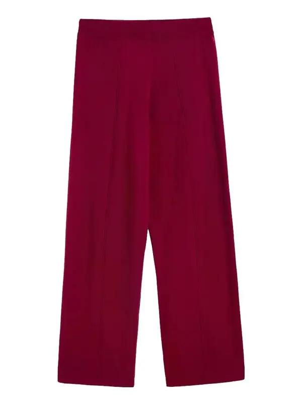 Chinti & Parker Wide-leg Track Pants - Red