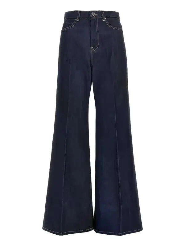 Max Mara Wide-leg Jeans - Blue