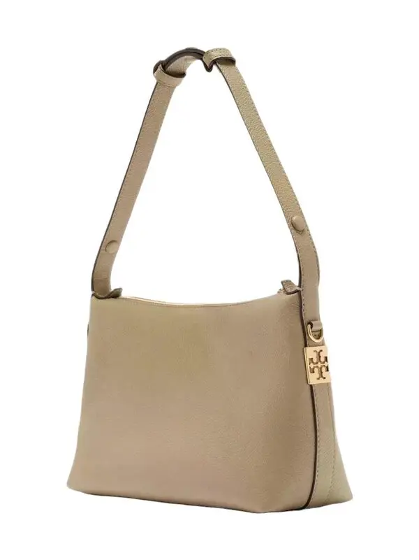 Tory Burch Logo Plaque Shoulder Bag - Neutrals