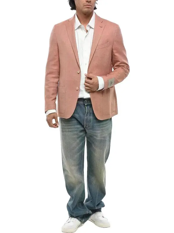 Corneliani Single-breasted Blazer - Pink
