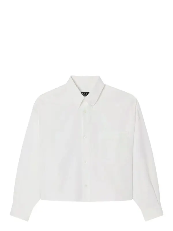 A.p.c. Sophia Logo Shirt - White