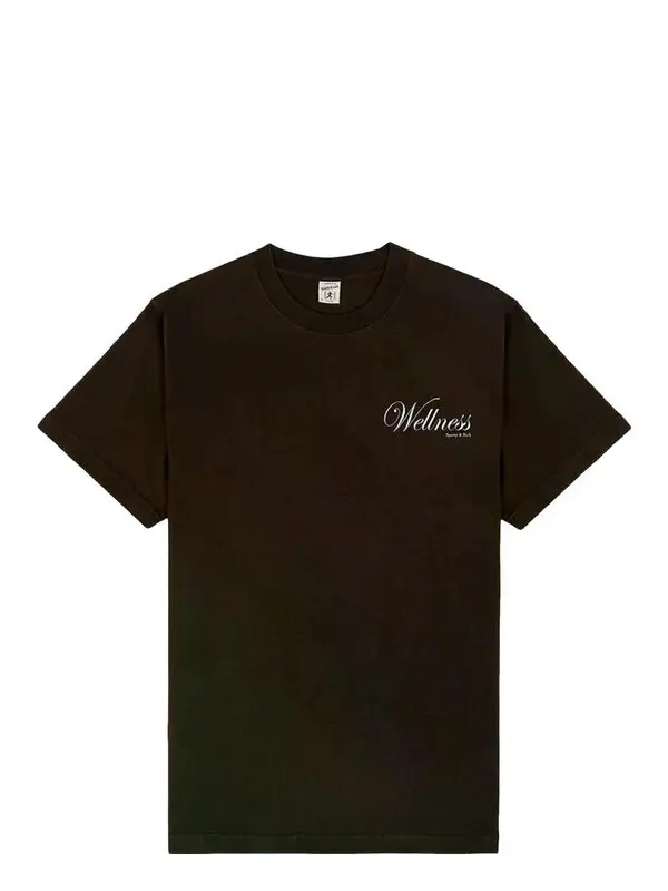 SPORTY & RICH Soho Cotton T-shirt - Brown