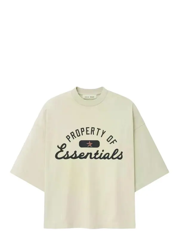 Fear Of God X Houston Astros Merch T-shirt - Neutrals