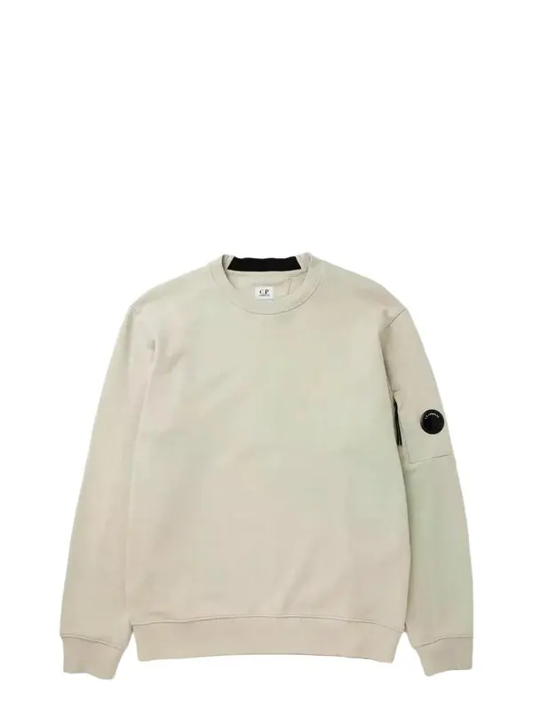 C.P. COMPANY Lens Detail Crewneck Sweatshirt - Neutrals