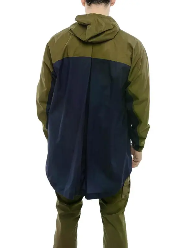 Woolrich Two-tone Hooded Jacket - Green