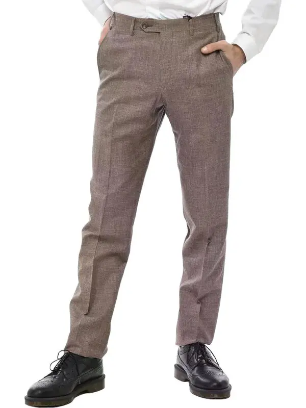 Corneliani Four-pocket Tailored Trousers - Brown
