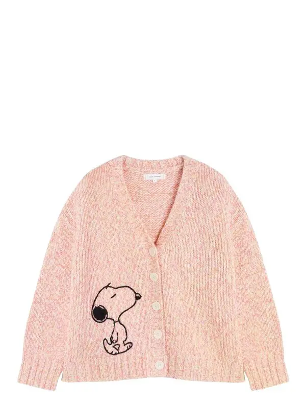 Chinti & Parker Marl Cardigan - Pink