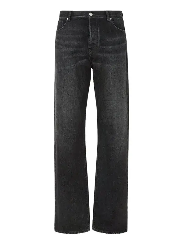 Fendi Long Jeans - Black