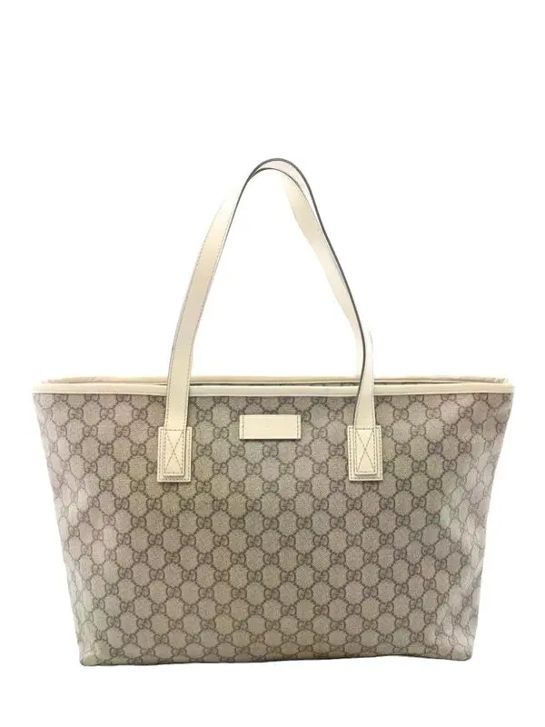 Gucci 2000s Gg Supreme Tote Bag - Neutrals