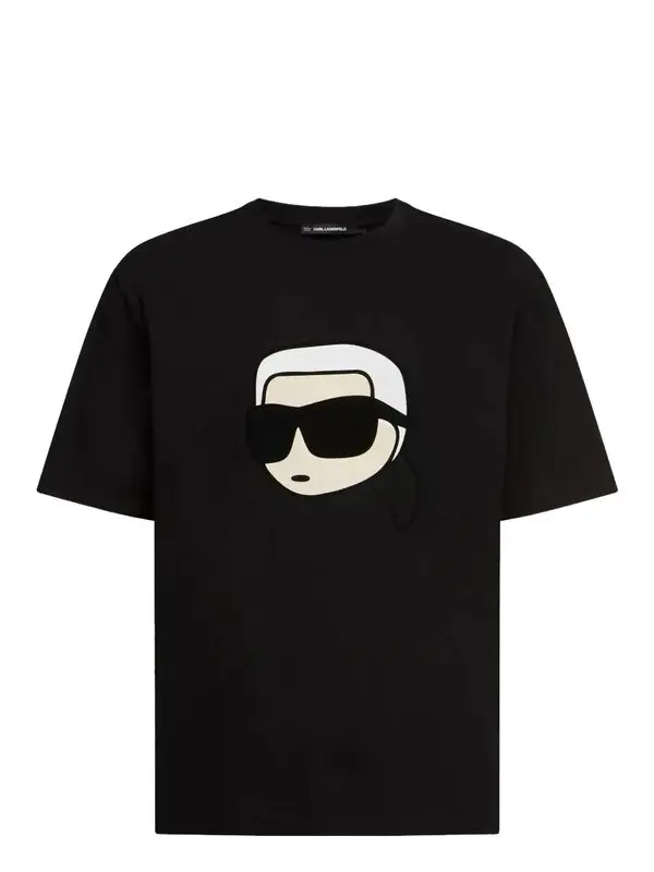 Karl Lagerfeld Ikon Karl T-shirt - Black