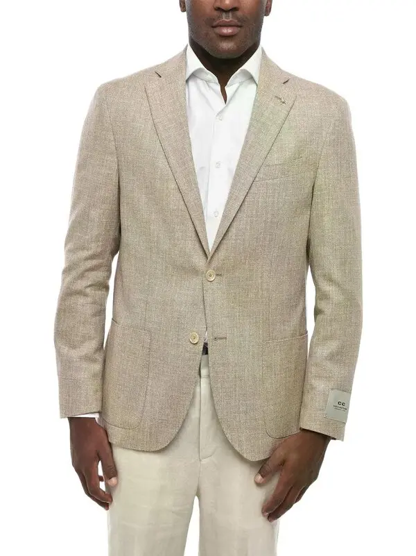 Corneliani Single-breasted Blazer - Neutrals