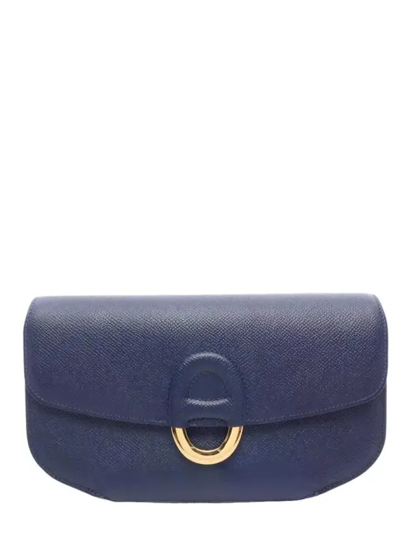 Hermès 2016 Cherche Midi Epsom Clutch Bag - Blue