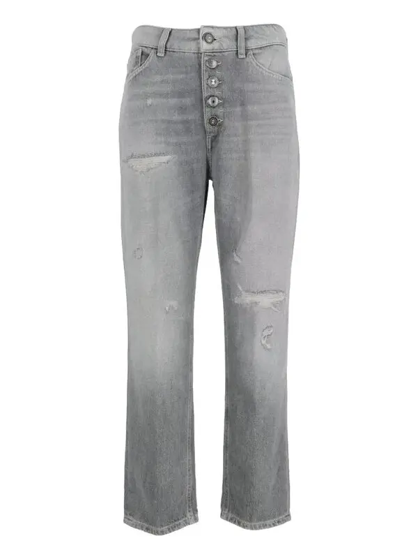 DONDUP Koons Distressed Jeans - Grey