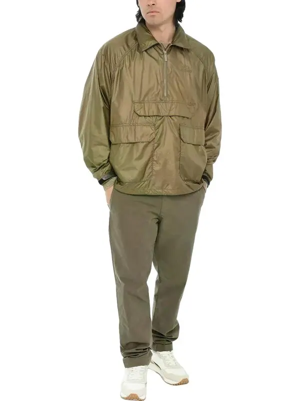 Woolrich Embroidered Logo Jacket - Green