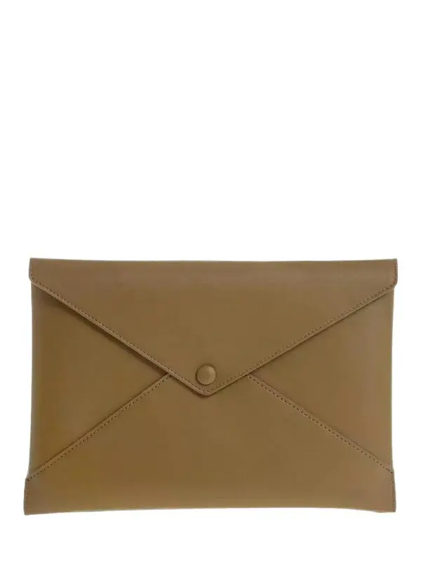 Il Bisonte Titania Envelope Clutch Bag - Neutrals