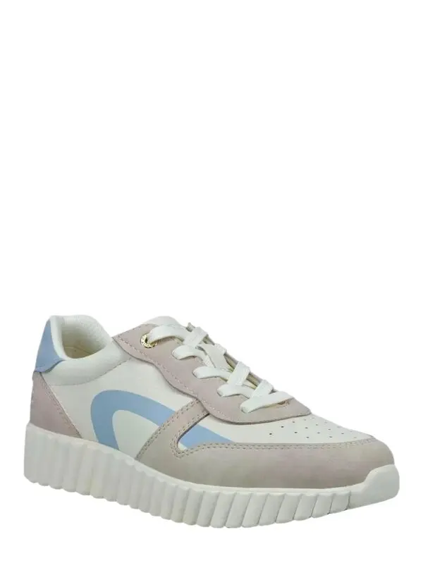 BUGATTI Panelled Perforated Sneakers - Neutrals
