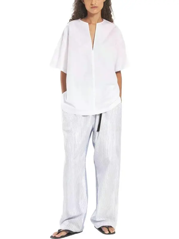 Barena Venezia Serata Pinstriped Trousers - Brown