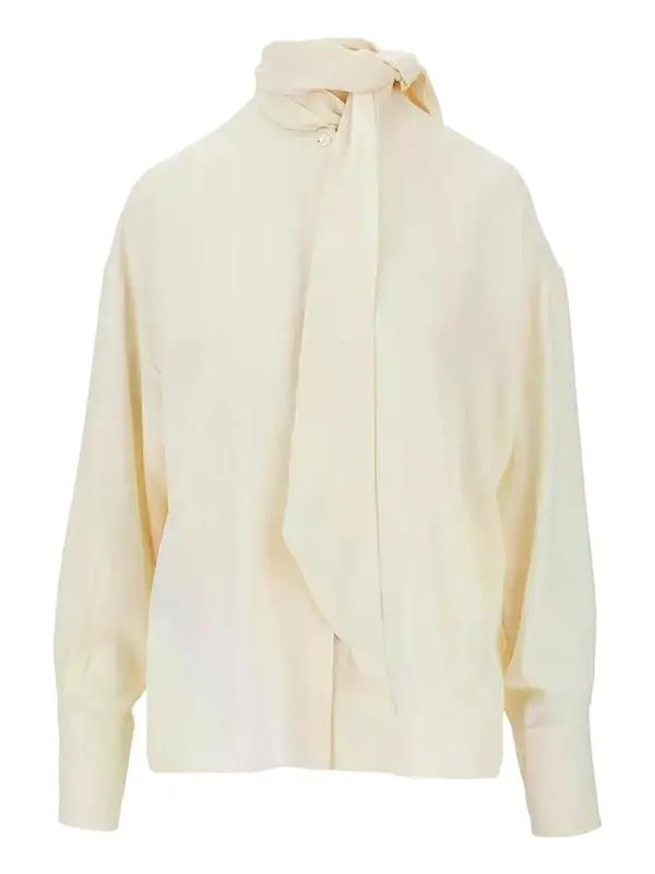 Etro Silk-blend Jacquard Shirt With Paisley Motif - Neutrals