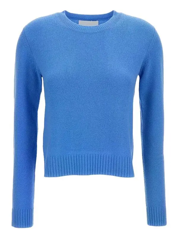 LISA YANG Cashmere Crew Neck Sweater - Blue