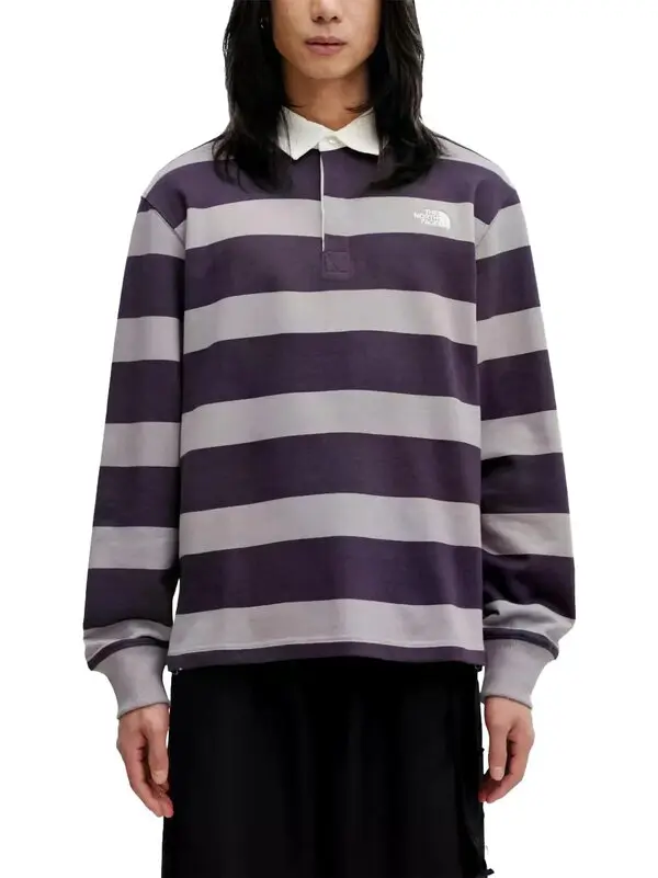 The North Face Rugby Polo Sweatshirt - Purple
