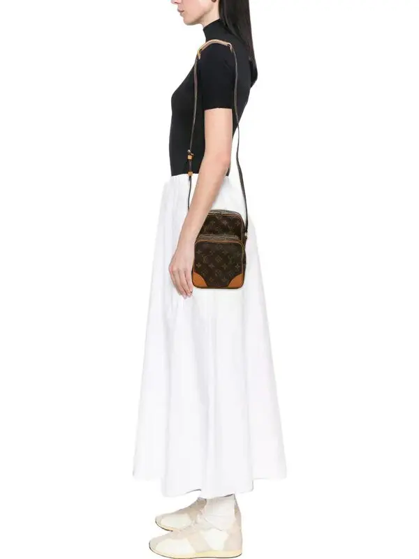 LOUIS VUITTON Monogram Amazone Crossbody Bag - Brown