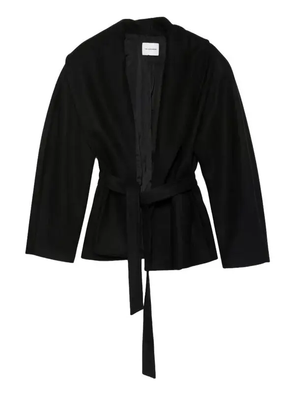 Andamane The Attico Niki Belted Jacket - Black