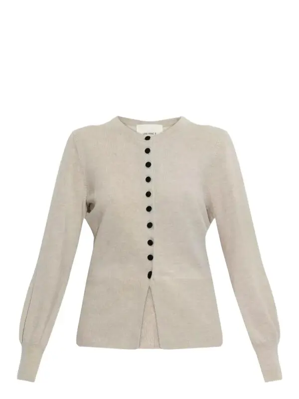 LISA YANG Cashmere Cardigan - Neutrals