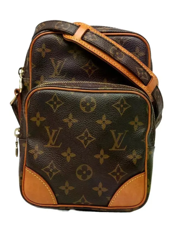 LOUIS VUITTON Monogram Amazone Crossbody Bag - Brown