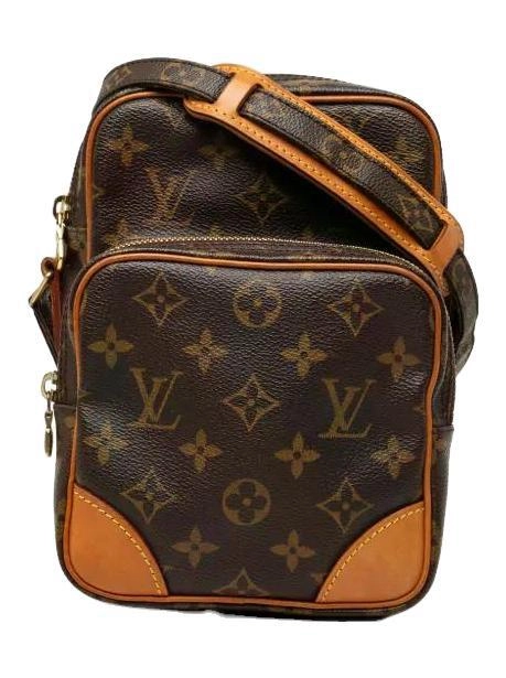 LOUIS VUITTON Monogram Amazone Crossbody Bag - Brown