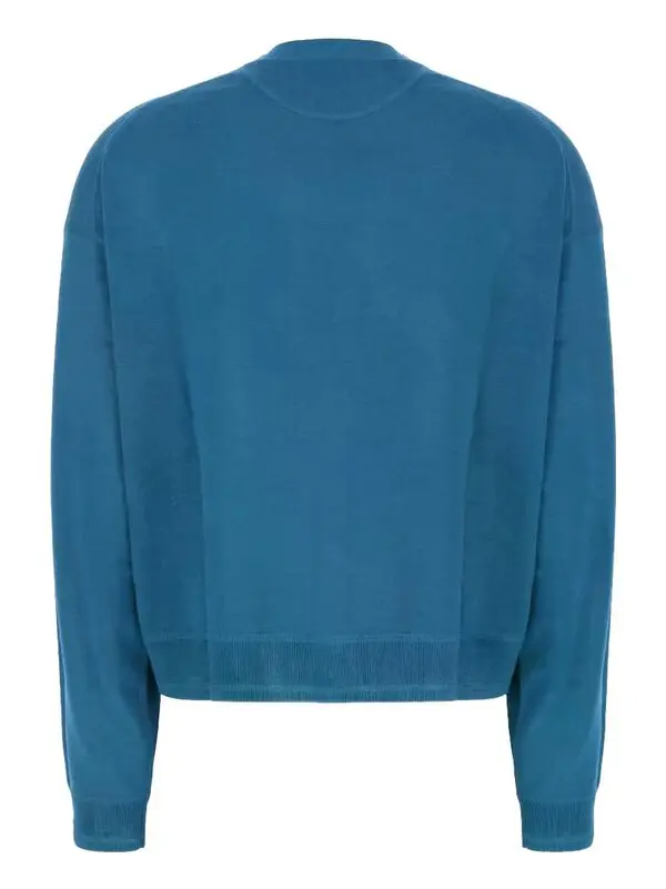Paul Smith Knitted V-neck Cardigan - Blue