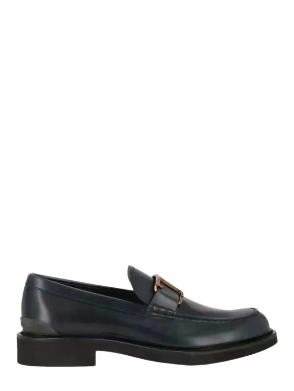 TOD'S Timeless Leather Loafers - Blue