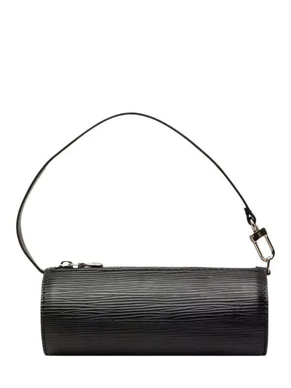 LOUIS VUITTON 2007 Epi Pochette Soufflot Handbag - Black