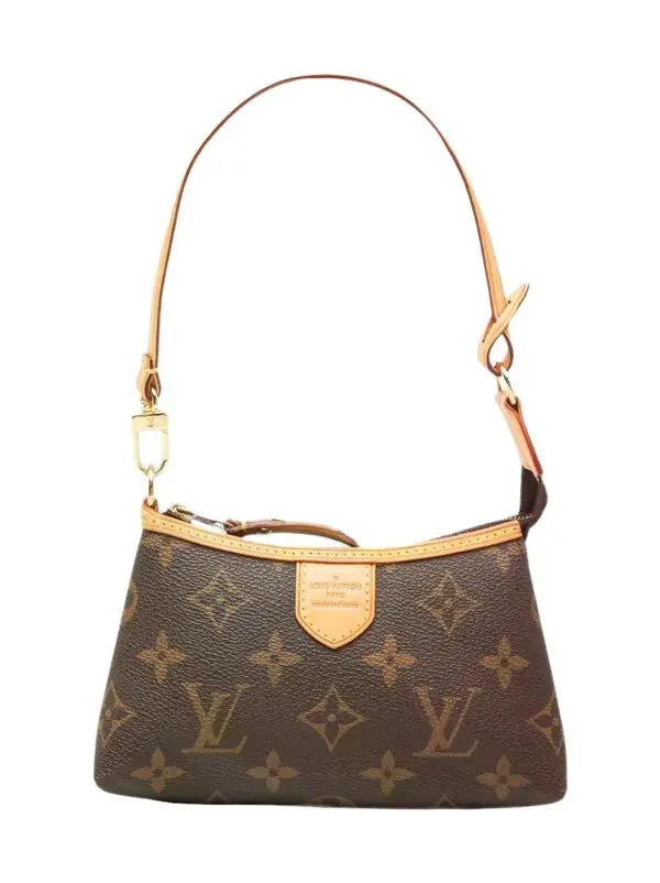 LOUIS VUITTON Monogram Mini Delightful Pochette Shoulder Bag - Brown