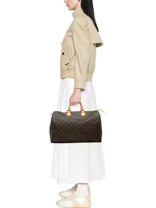 LOUIS VUITTON 2008 Monogram Speedy 40 Boston Bag - Brown