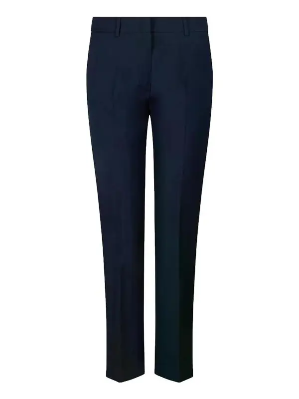 Max Mara Tailored Pressed-crease Trousers - Blue