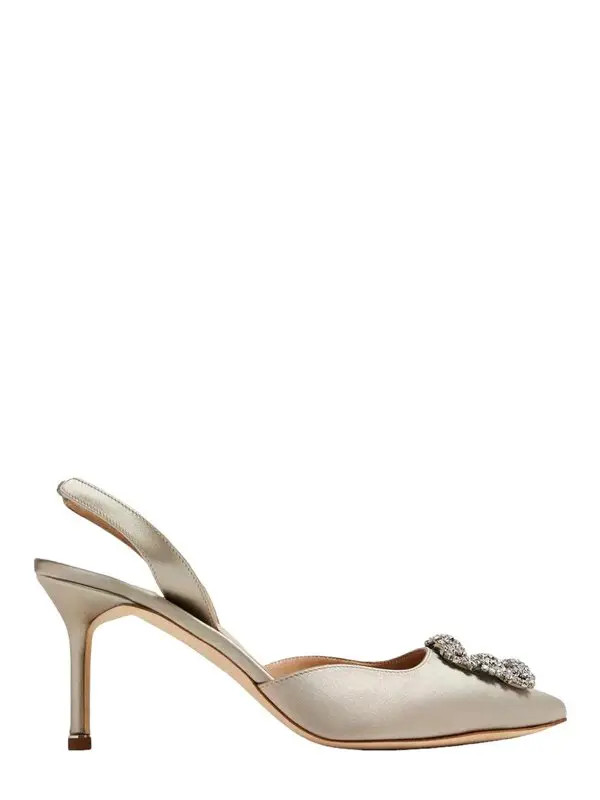 Manolo Blahnik Hangisli Pumps - Grey