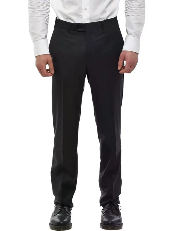 Corneliani Wool Trousers - Black