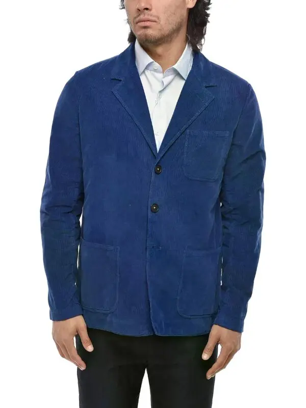 Massimo Alba Baglietto Patch-pocket Jacket - Blue