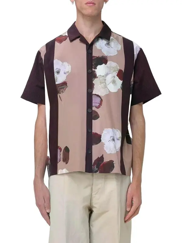 Antonio Marras Rose Floral-print Shirt - Neutrals