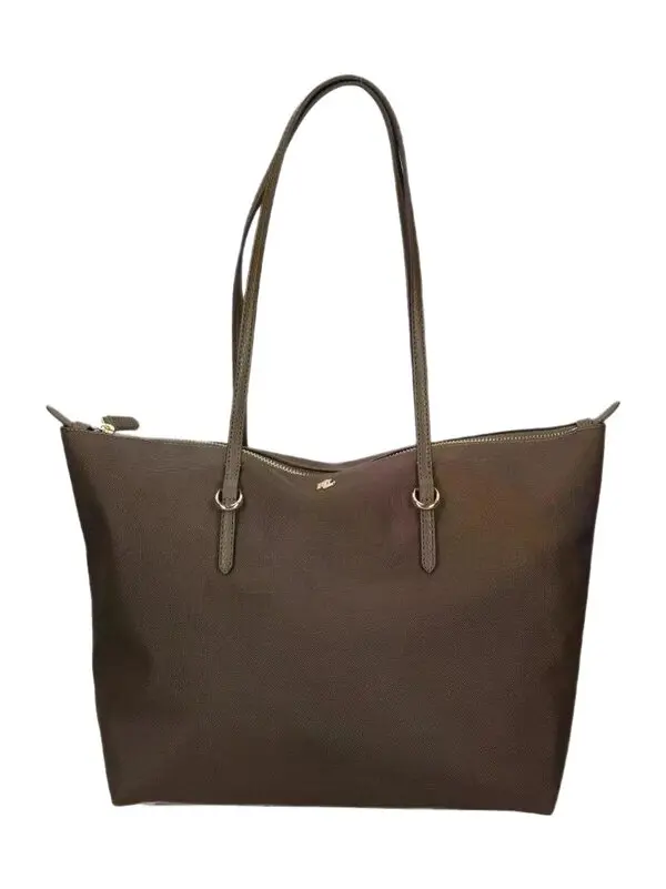 Ralph Lauren Logo-plaque Shoulder Bag - Brown