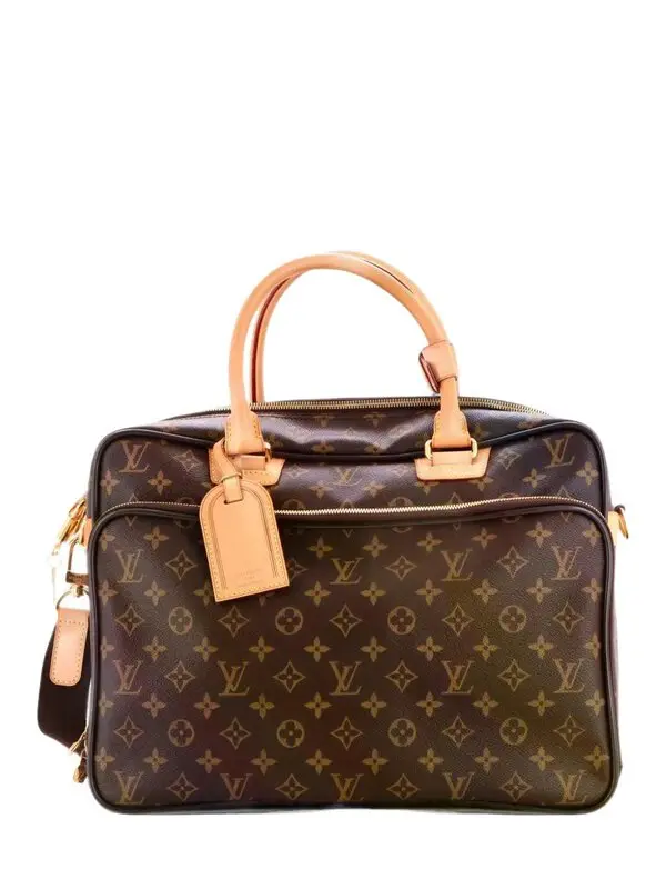 LOUIS VUITTON Monogram Canvas Icare Laptop Bag - Brown