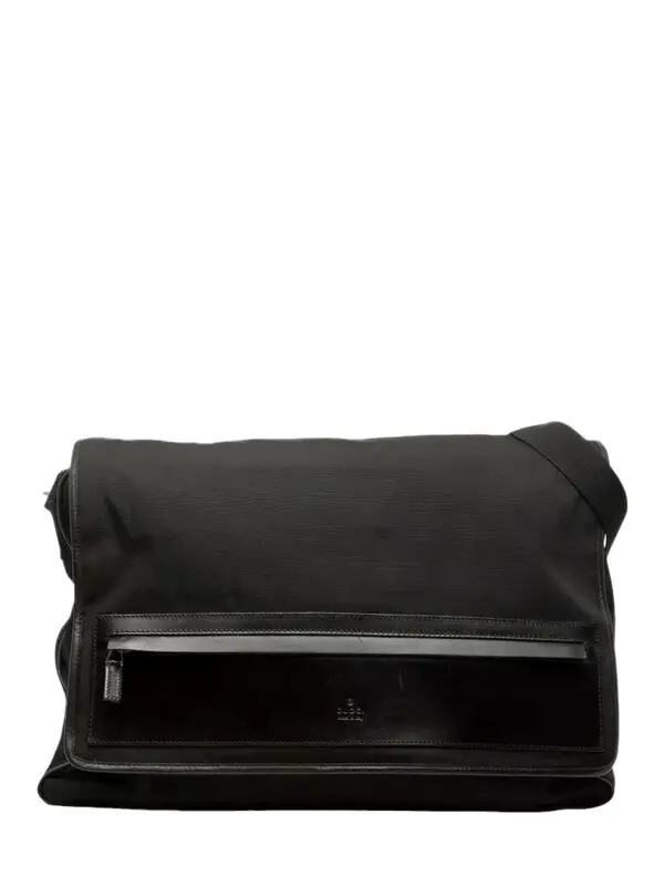 Gucci Nylon Messenger Bag - Black
