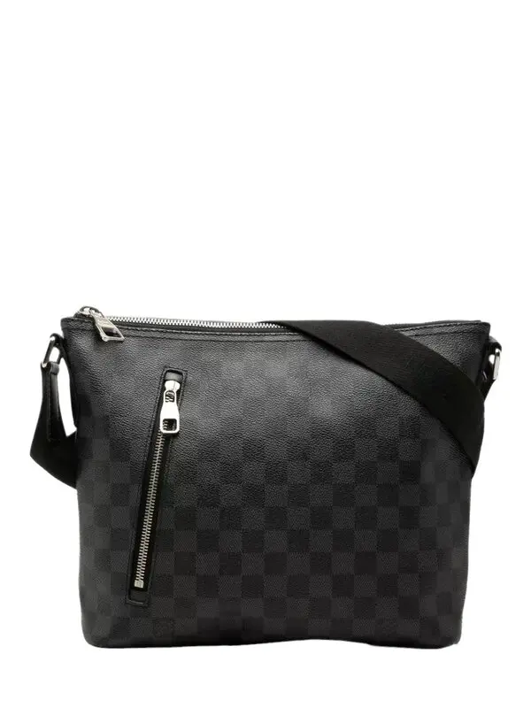 LOUIS VUITTON Damier Graphite Mick Pm Crossbody Bag - Black