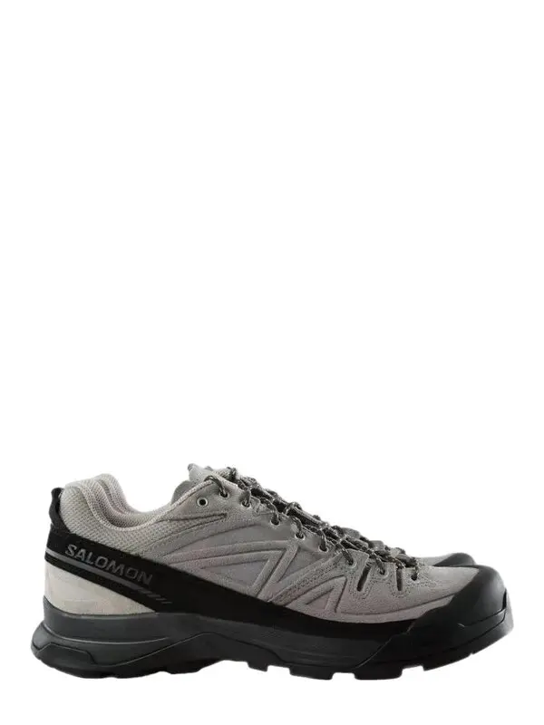 SALOMON X-alp Ltr Leather Sneakers - Grey